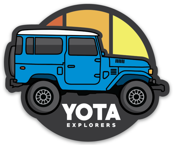 FJ40 Land Cruiser Decal - YOTA Explorers