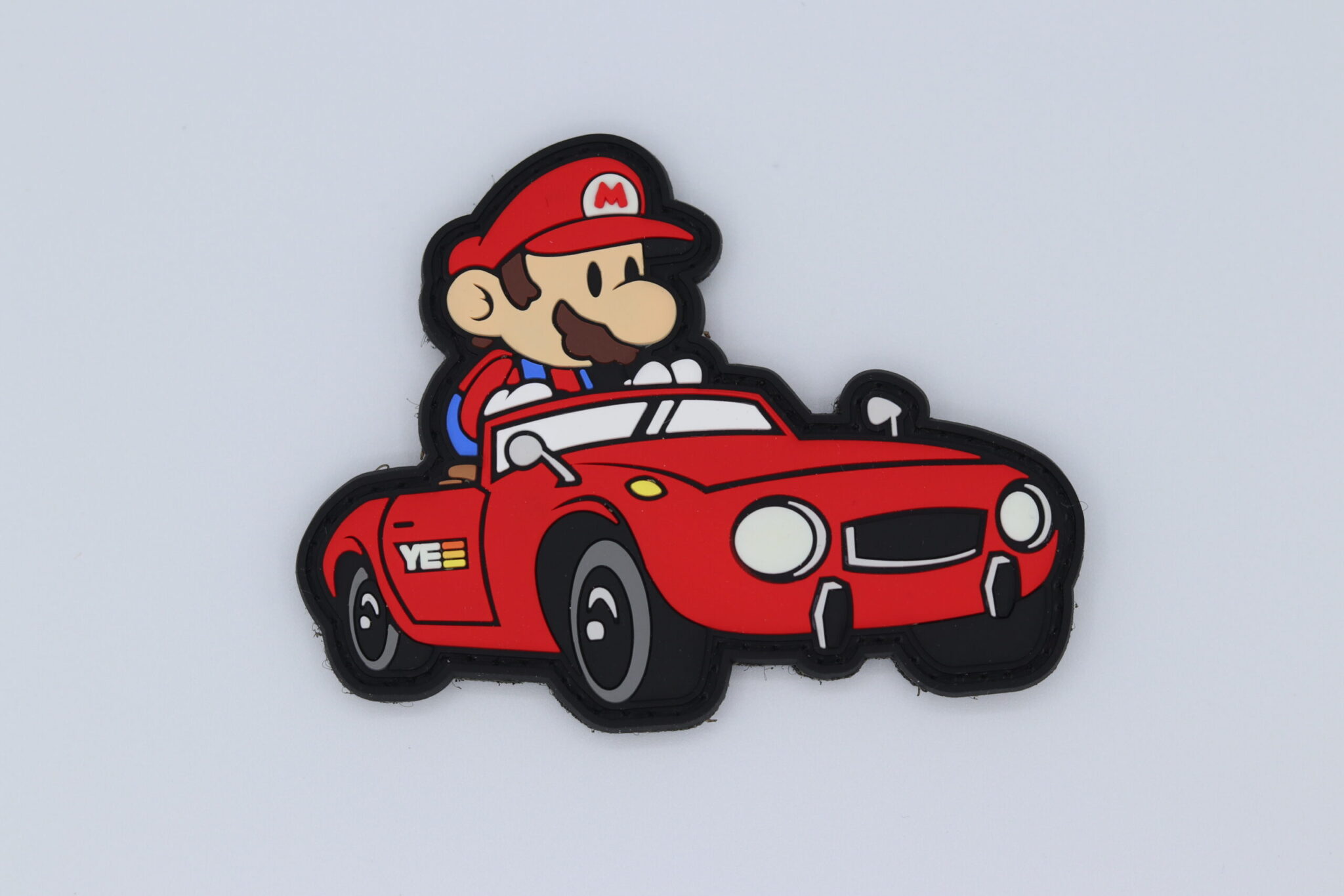 YotaKart Mario Toyota Sports 800 Limited PVC GITD Patch - YOTA Explorers